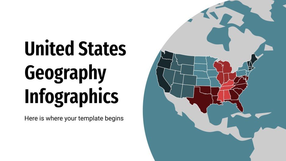 United States Geography Infographics | Google Slides