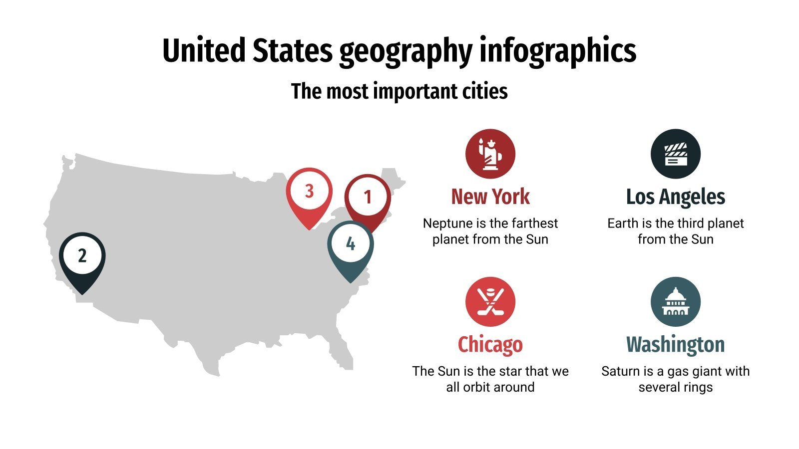 United States Geography Infographics | Google Slides