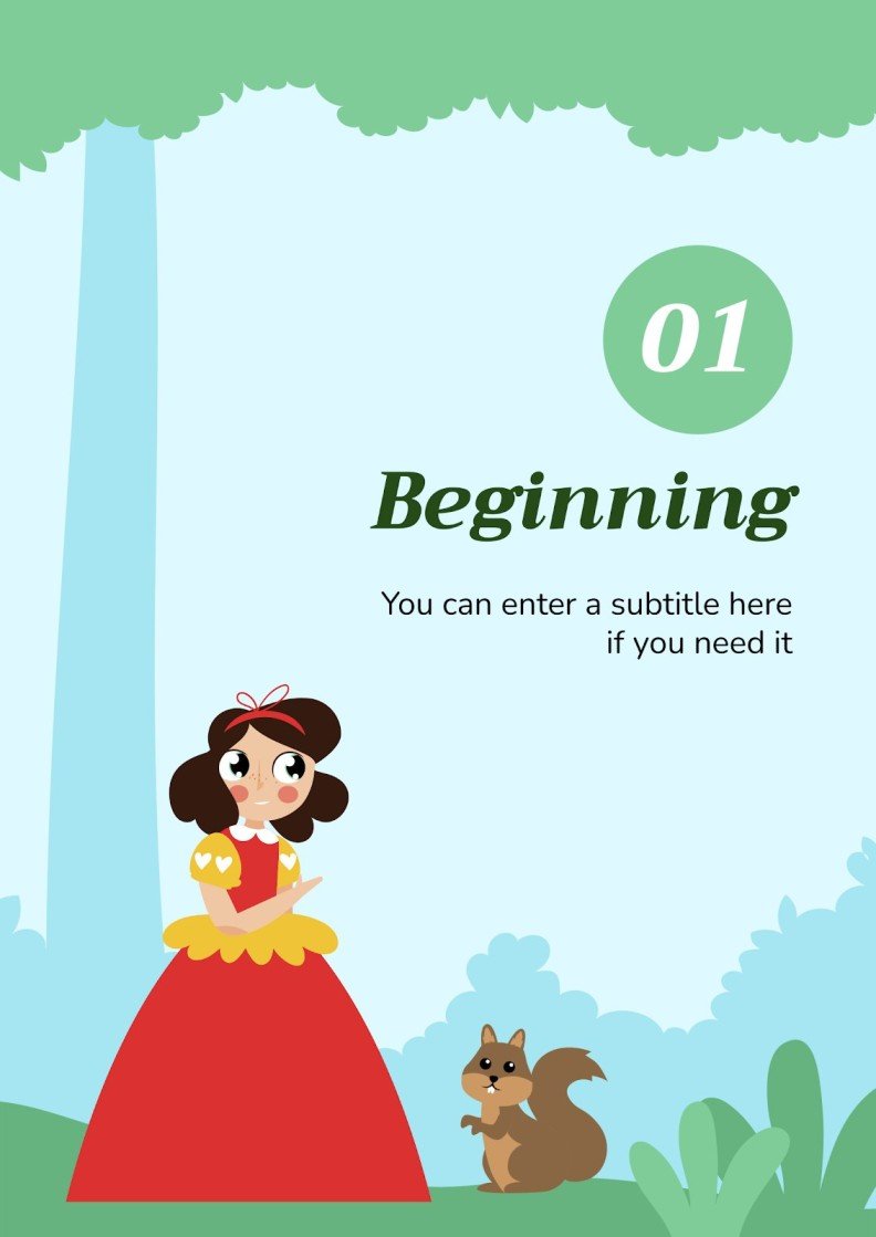 Snow White Storybook | Google Slides and PowerPoint