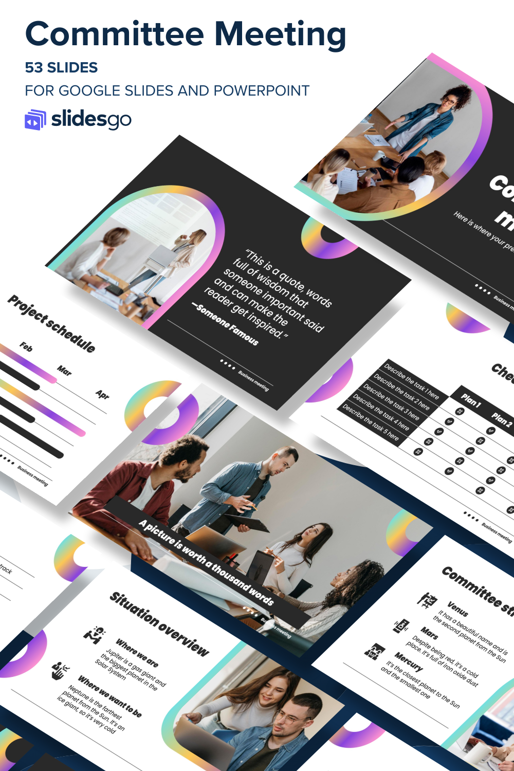 Committee Meeting | Google Slides and PowerPoint