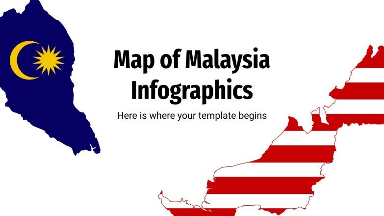 Map of Malaysia Infographics for Google Slides & PowerPoint