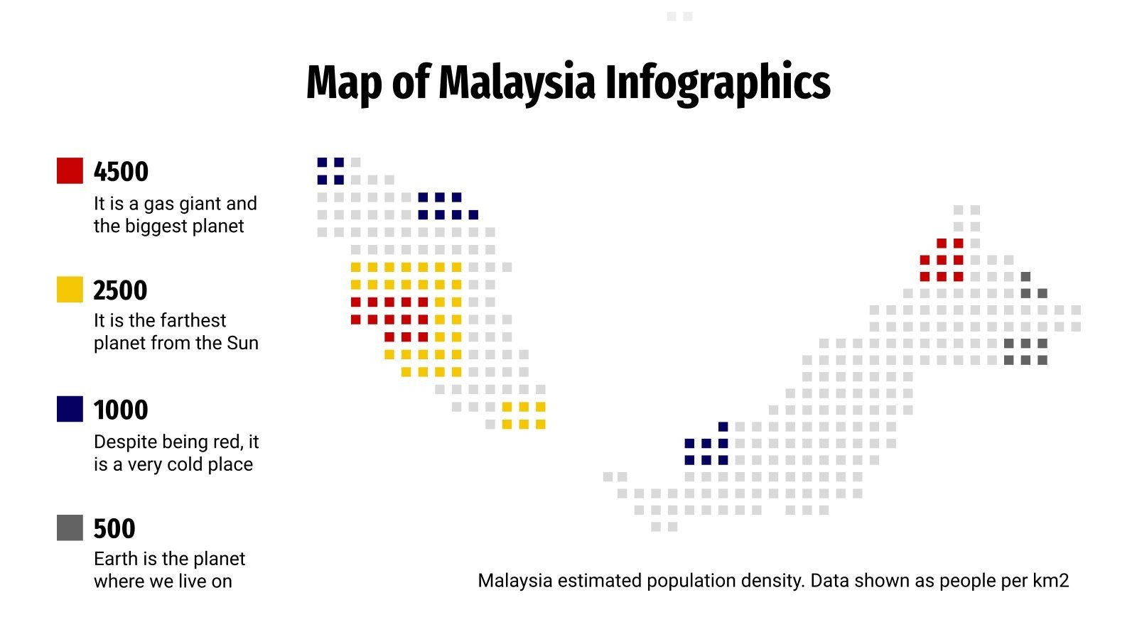 Map of Malaysia Infographics for Google Slides & PowerPoint