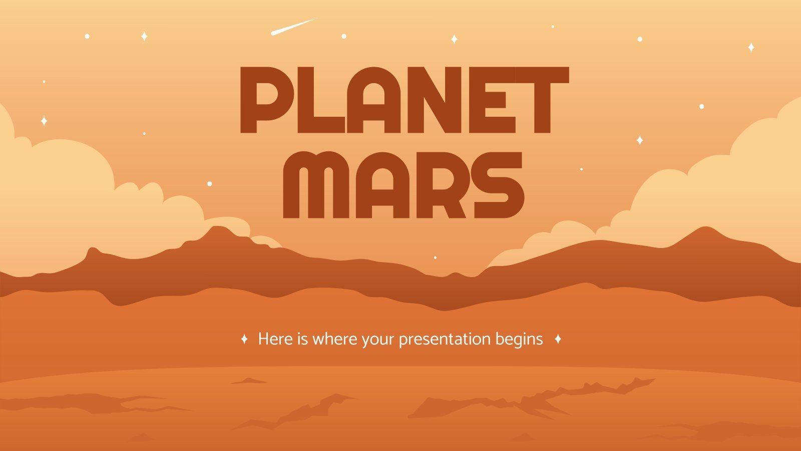 Planet Mars | Google Slides and PowerPoint