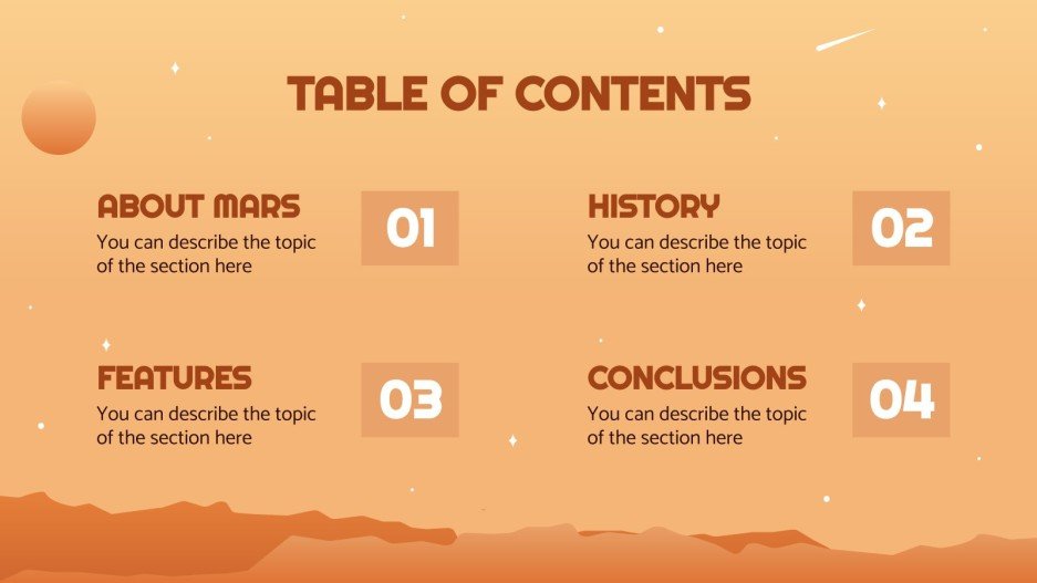 Planet Mars | Google Slides and PowerPoint