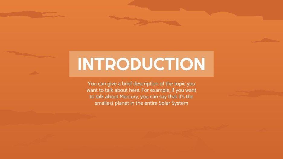 Planet Mars | Google Slides and PowerPoint