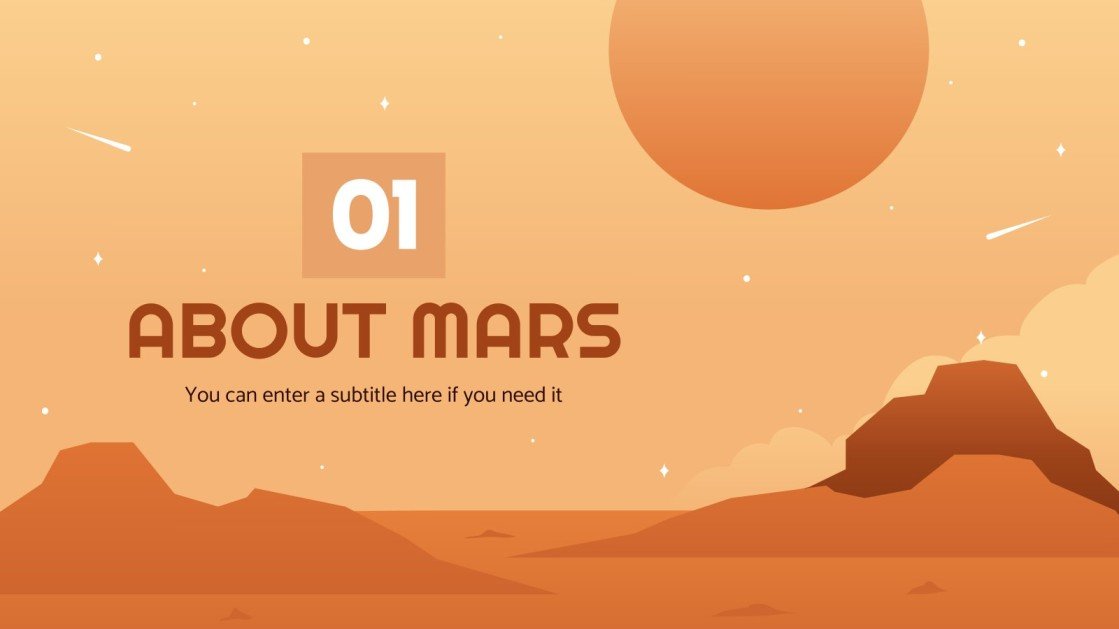 Planet Mars | Google Slides and PowerPoint