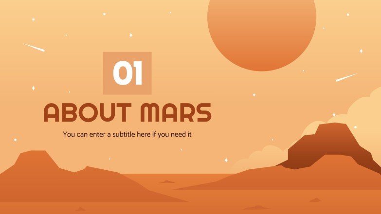 Planet Mars | Google Slides and PowerPoint