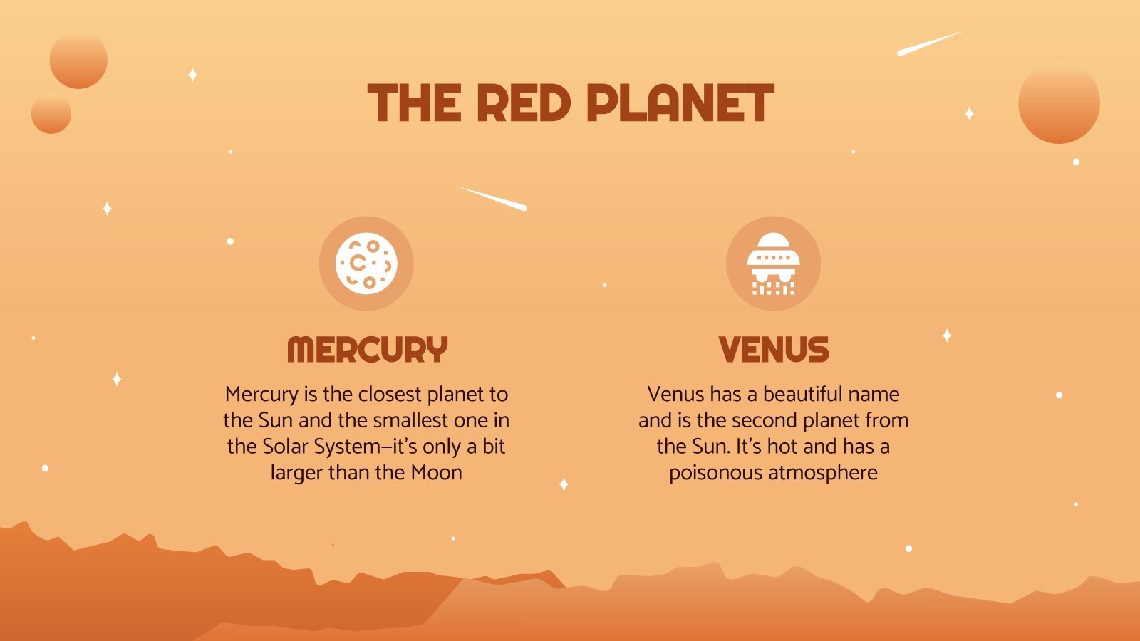 Planet Mars | Google Slides and PowerPoint
