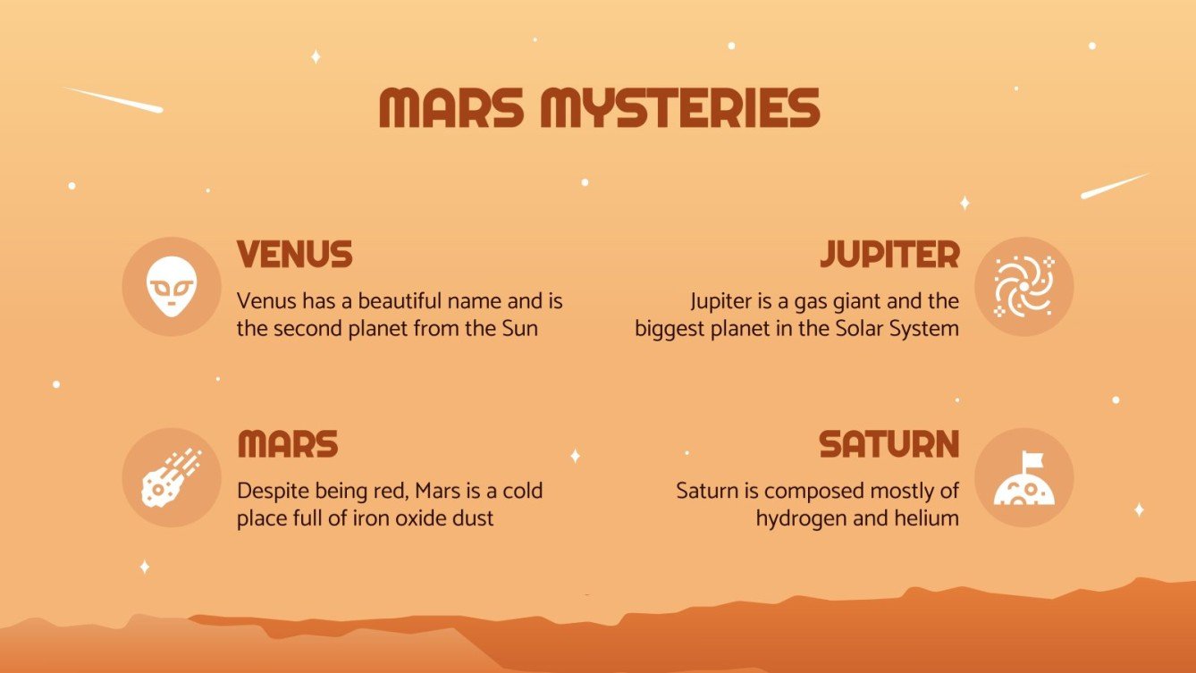 Planet Mars | Google Slides and PowerPoint