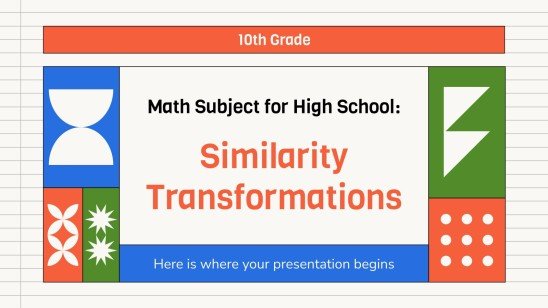 Math for High School: Similarity Transformations