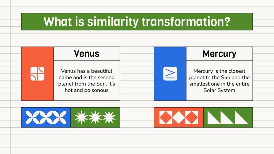 Math for High School: Similarity Transformations