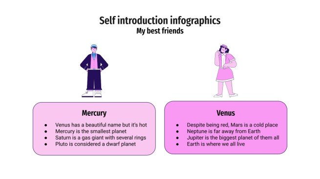 Self Introduction Infographics | Google Slides and PowerPoint