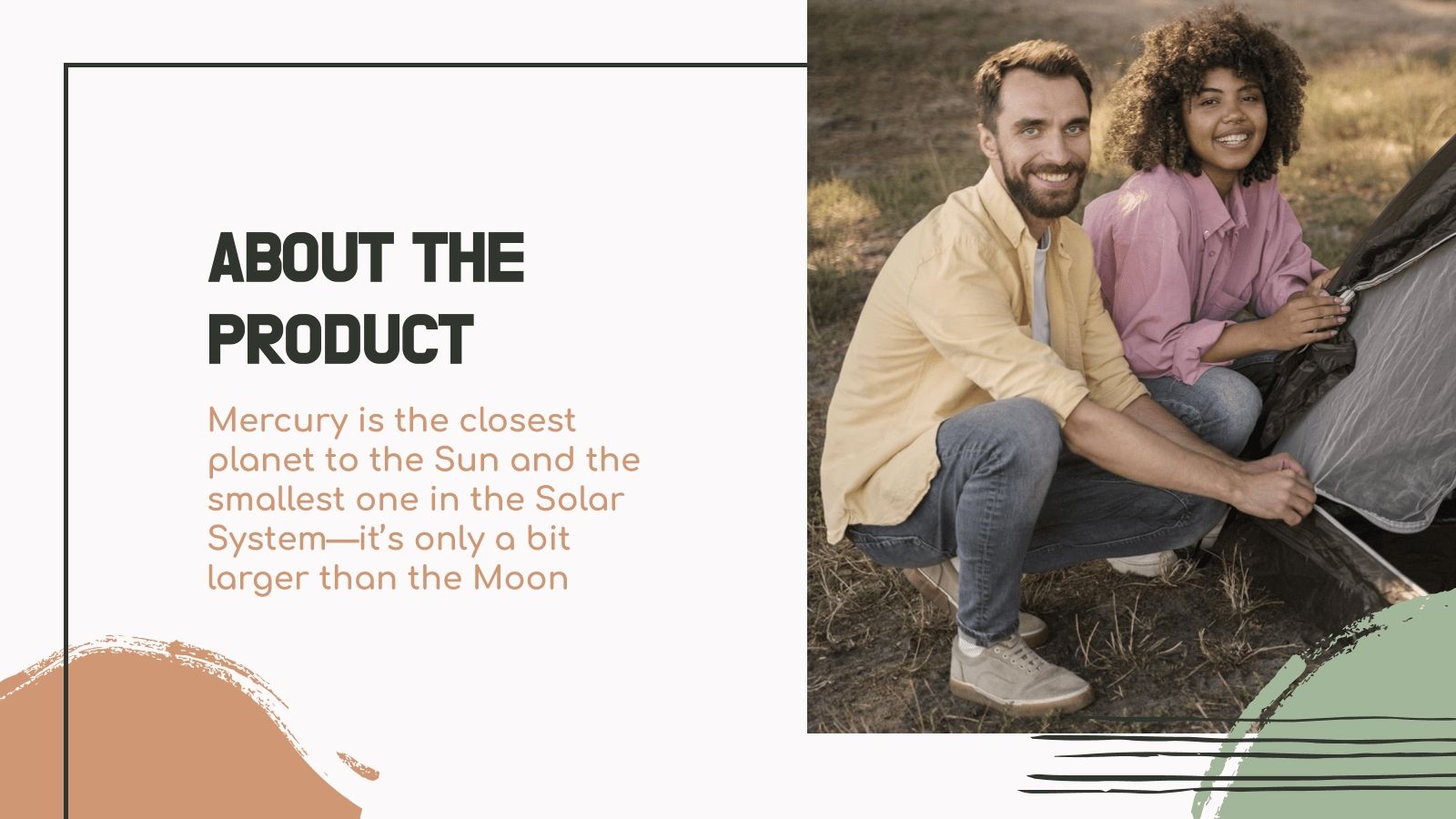 Camping Weekend Campaign Google Slides & PPT template