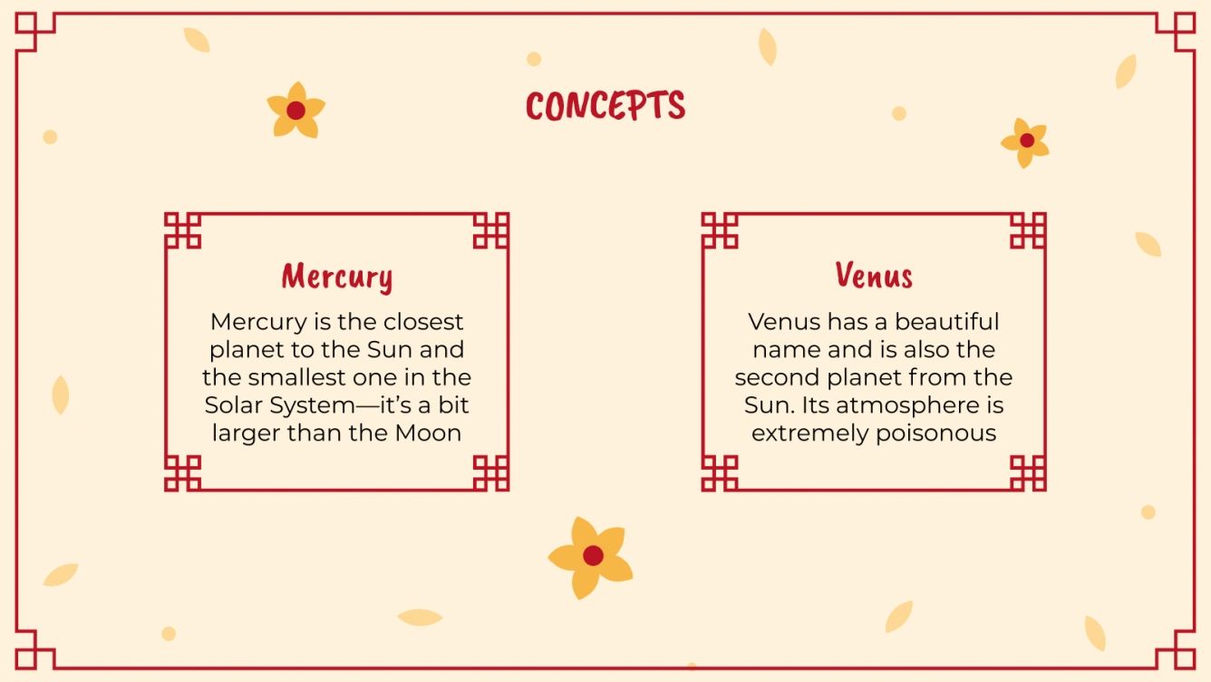 Chinese New Year Art Google Slides & PowerPoint template