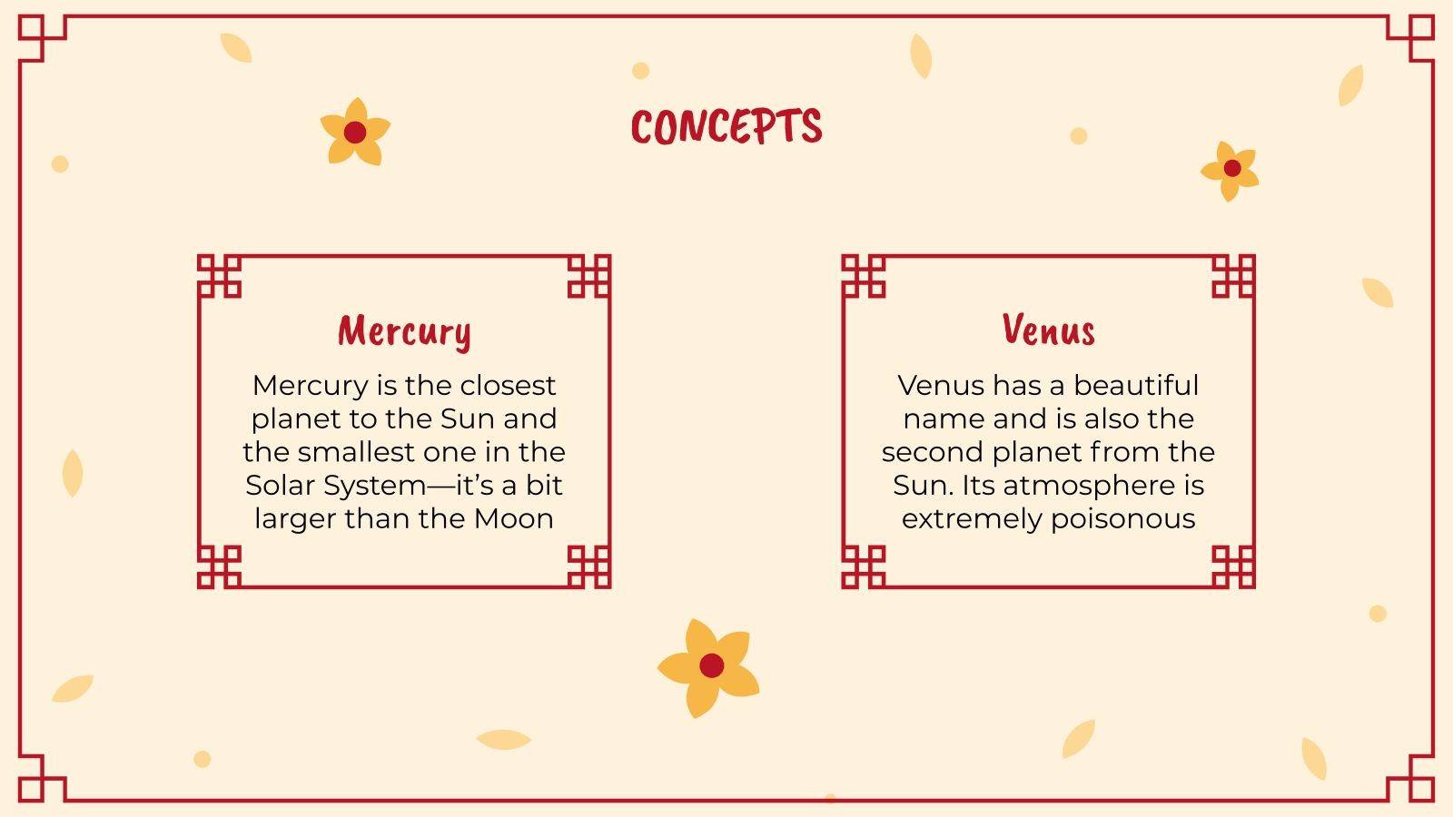 Chinese New Year Art Google Slides & PowerPoint template