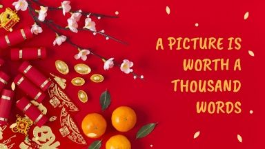 Chinese New Year Art Google Slides & PowerPoint template