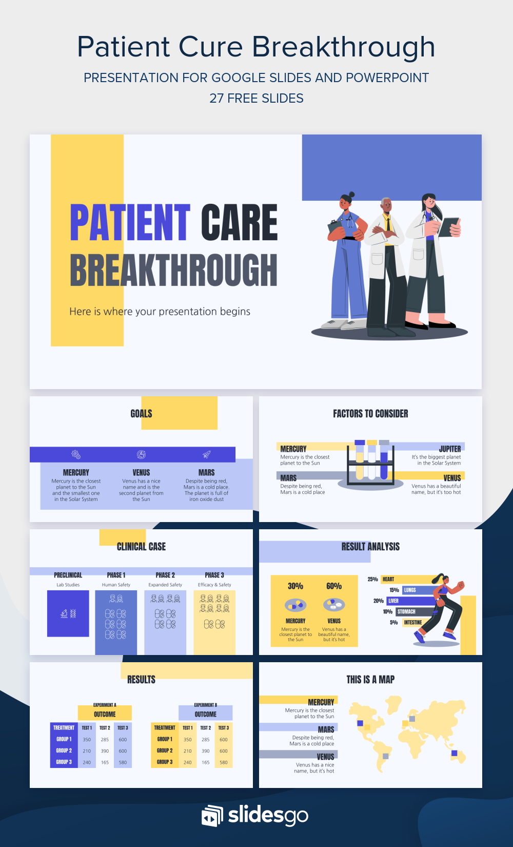 Patient Cure Breakthrough Google Slides & PowerPoint theme