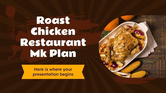 Roast Chicken Restaurant MK Plan | Google Slides & PowerPoint