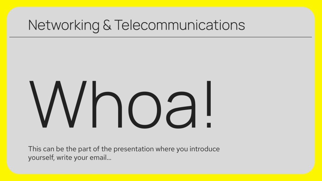 Major for College: Computer Networking & Telecommunications