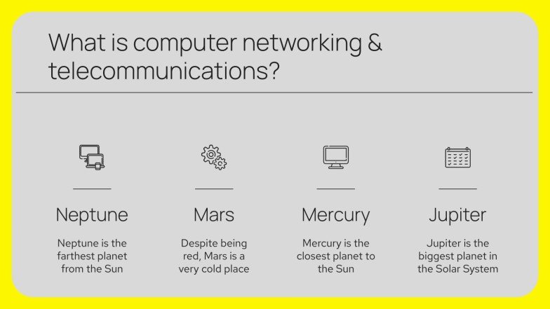 Major for College: Computer Networking & Telecommunications