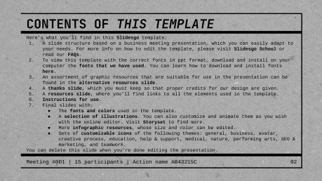 After Action Review (AAR) Meeting | Google Slides & PowerPoint