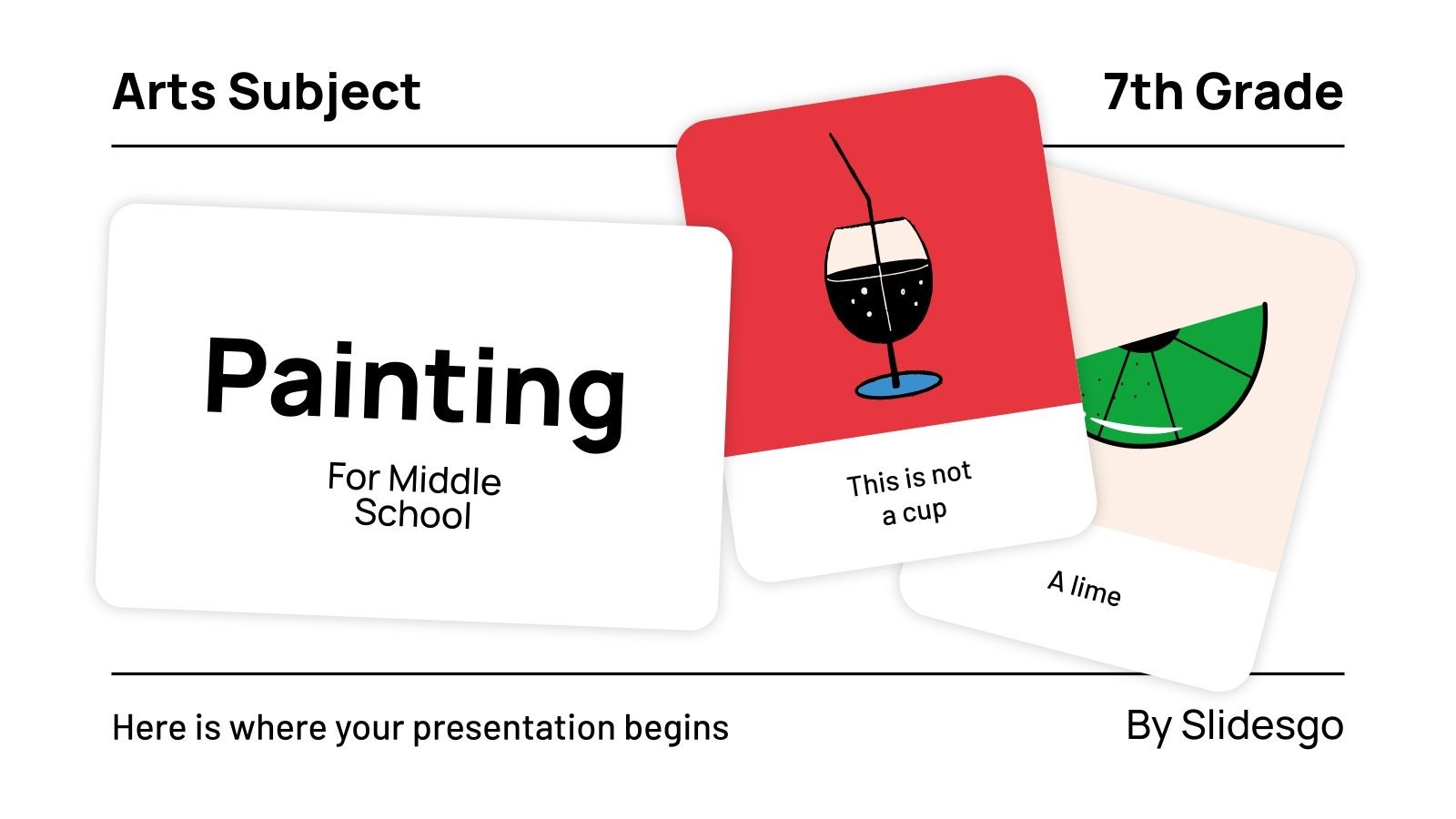 Arts for Middle School: Painting | Google Slides & PowerPoint