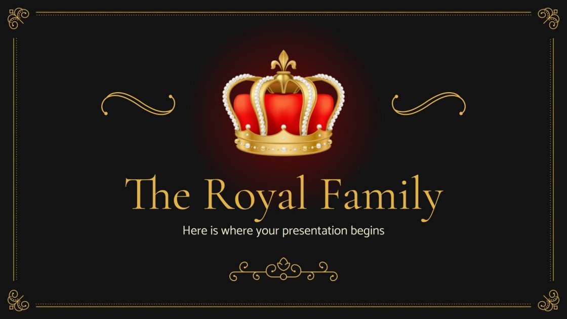 The Royal Family | Google Slides and PowerPoint