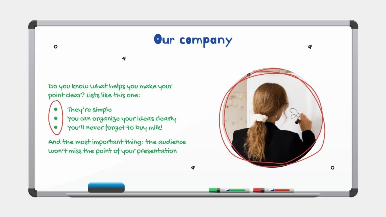 Whiteboard Marketing Slides | Google Slides and PowerPoint