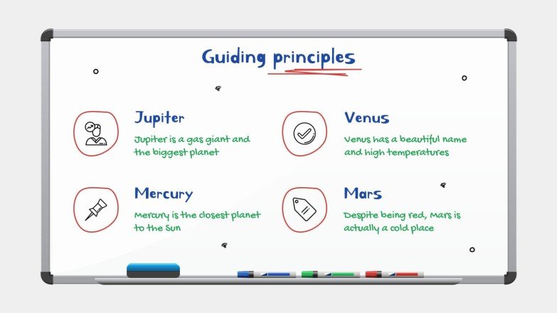 Whiteboard Marketing Slides | Google Slides and PowerPoint