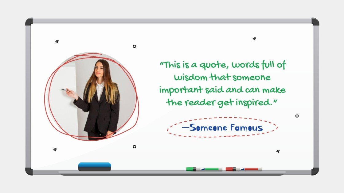 Whiteboard Marketing Slides | Google Slides and PowerPoint