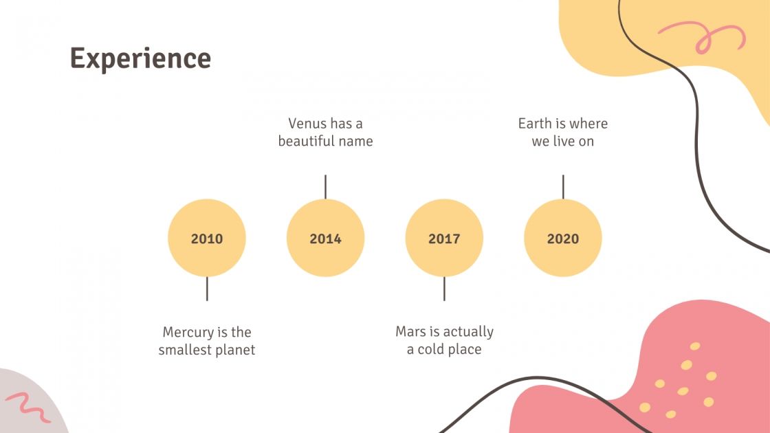 Abstract CV Google Slides theme and PowerPoint template
