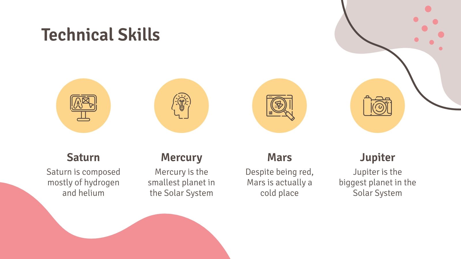 Abstract CV Google Slides theme and PowerPoint template