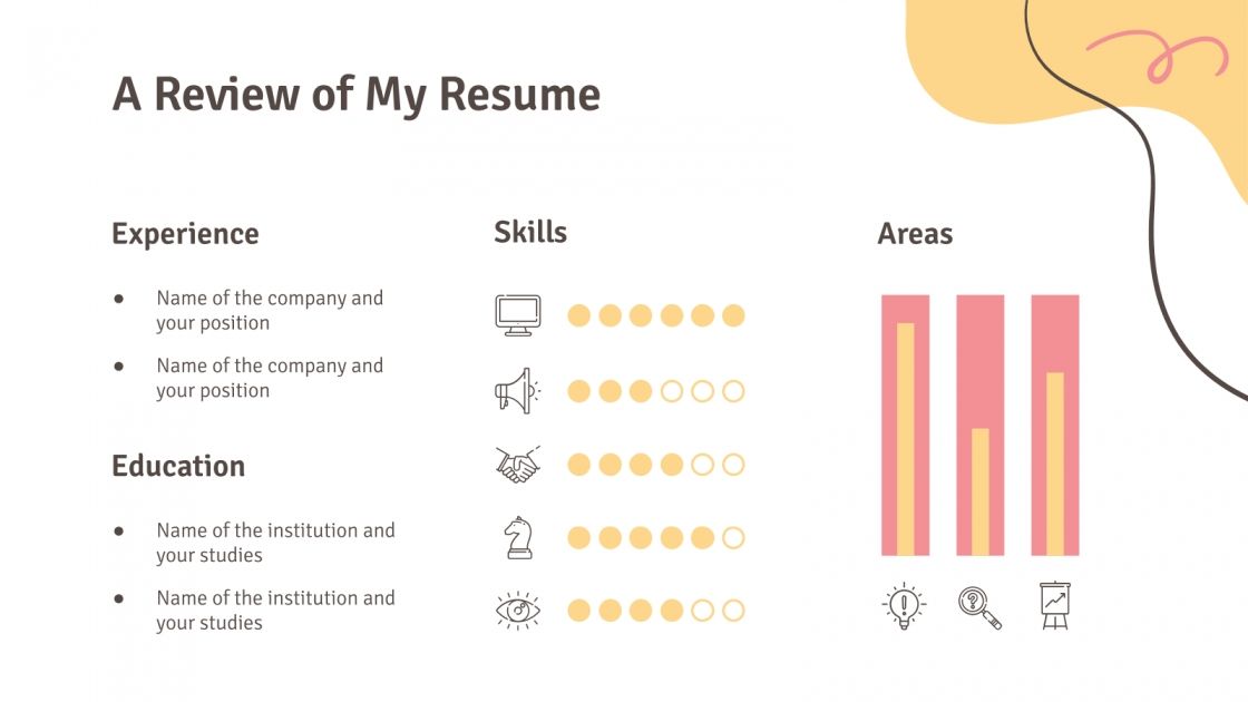 Abstract CV Google Slides theme and PowerPoint template