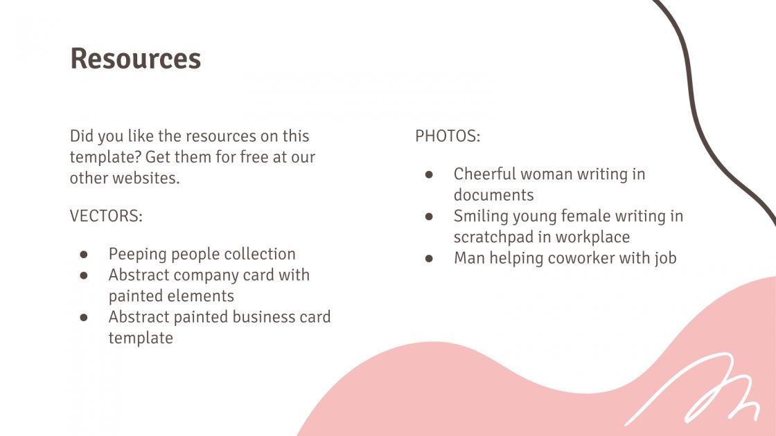 Abstract CV Google Slides theme and PowerPoint template