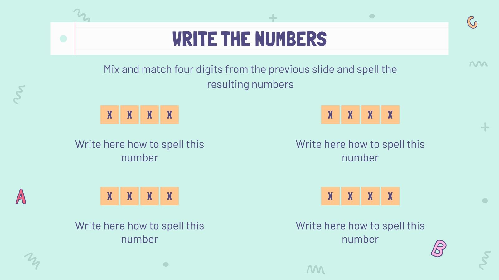 Atividades de vocabulário | Modelo do Google Slides e PPT