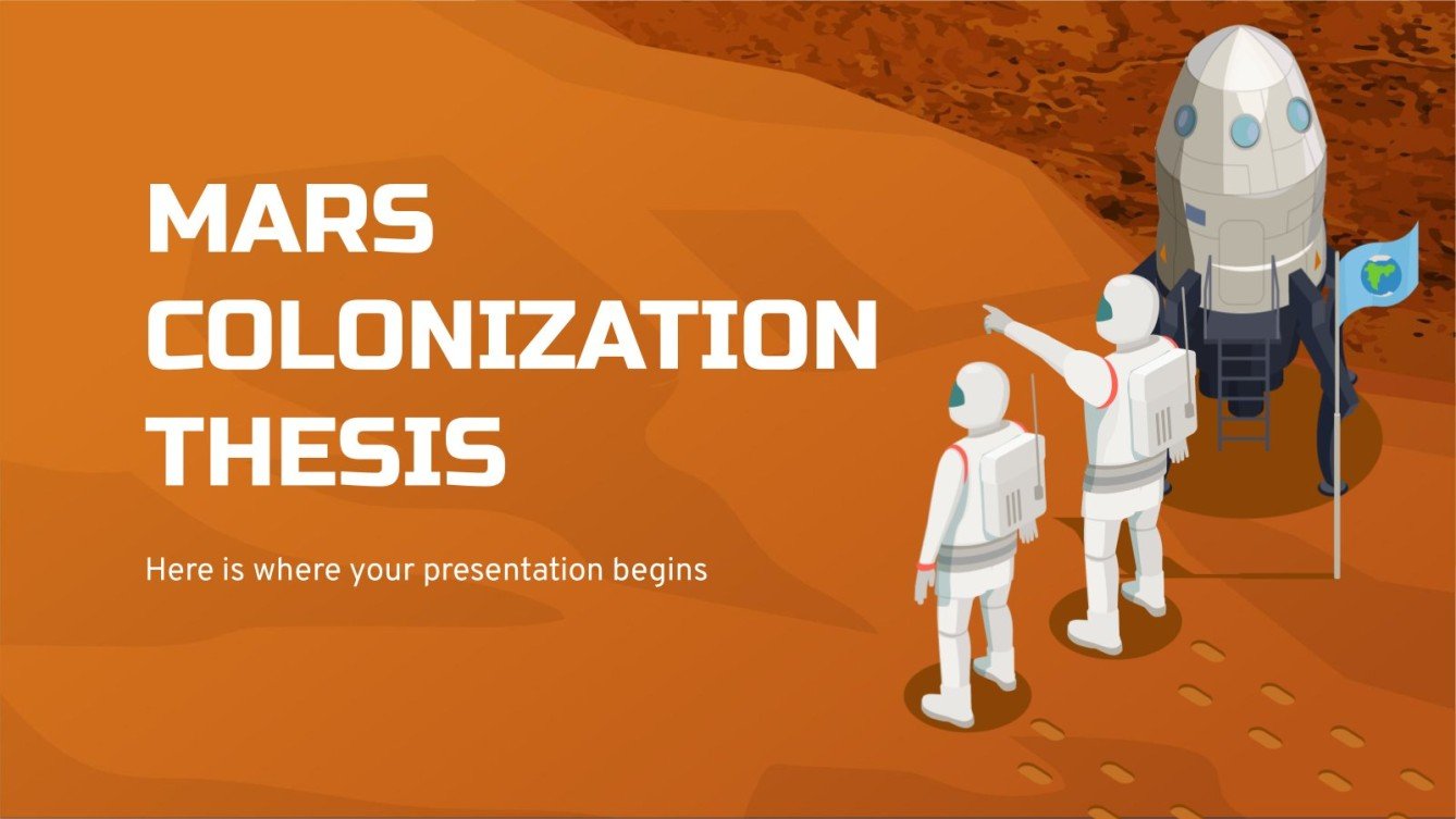 Mars Colonization Thesis | Google Slides & PowerPoint