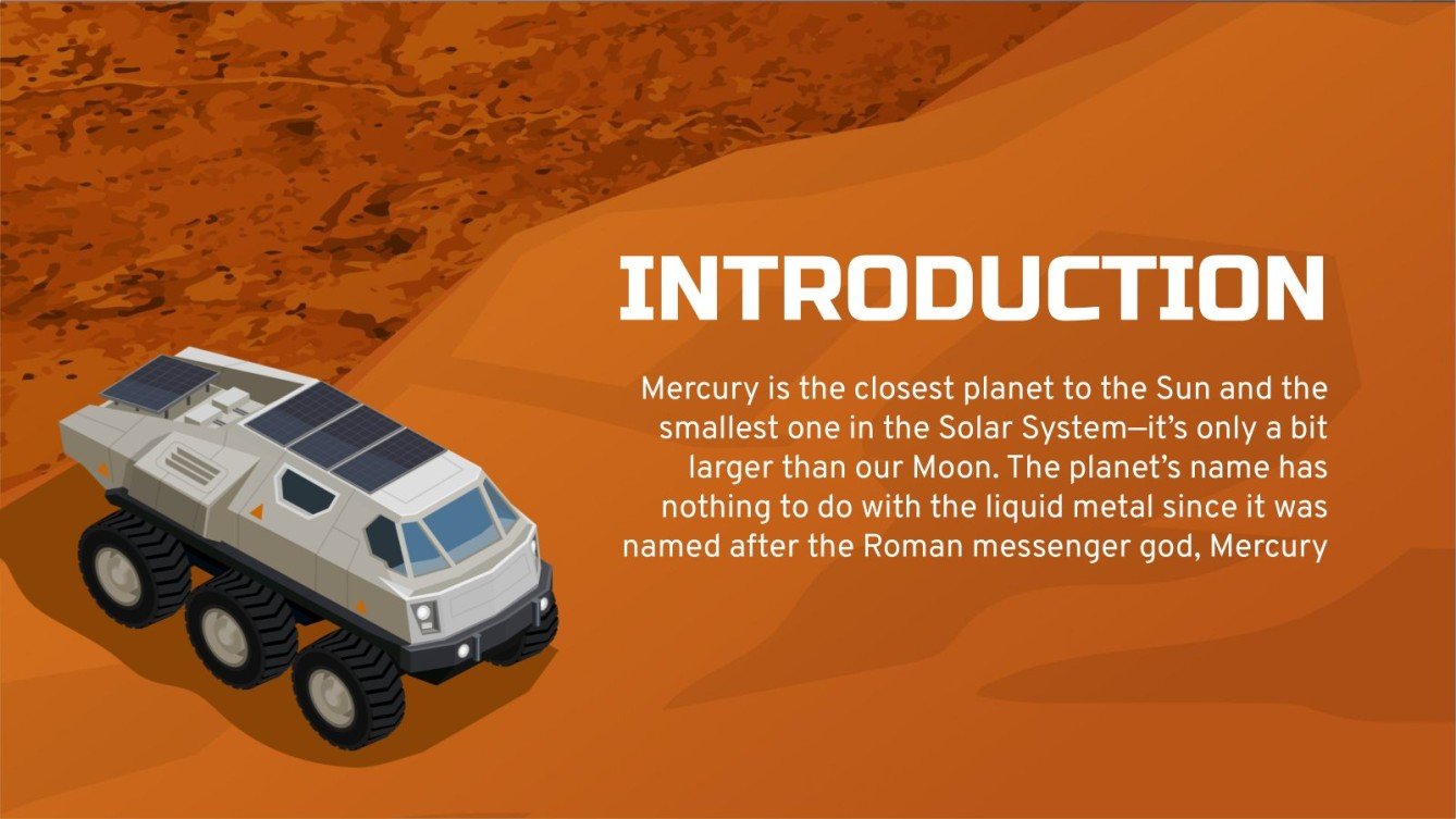 Mars Colonization Thesis | Google Slides & PowerPoint