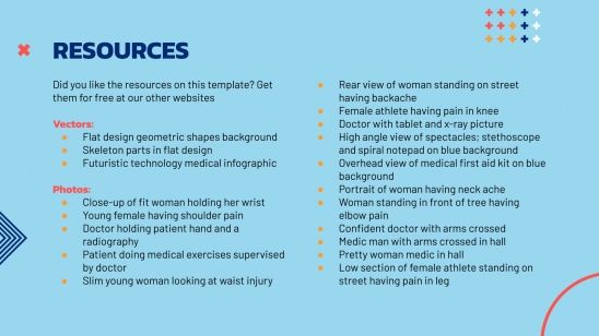 Sports Medicine Google Slides theme & PowerPoint template