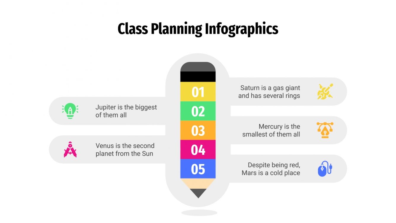 Free Class Planning Infographics for Google Slides and PowerPoint