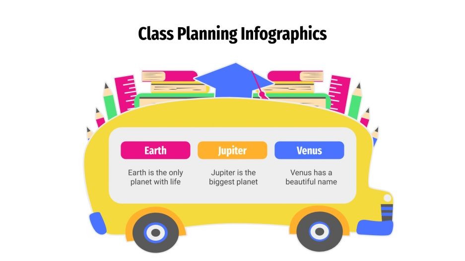 Free Class Planning Infographics for Google Slides and PowerPoint