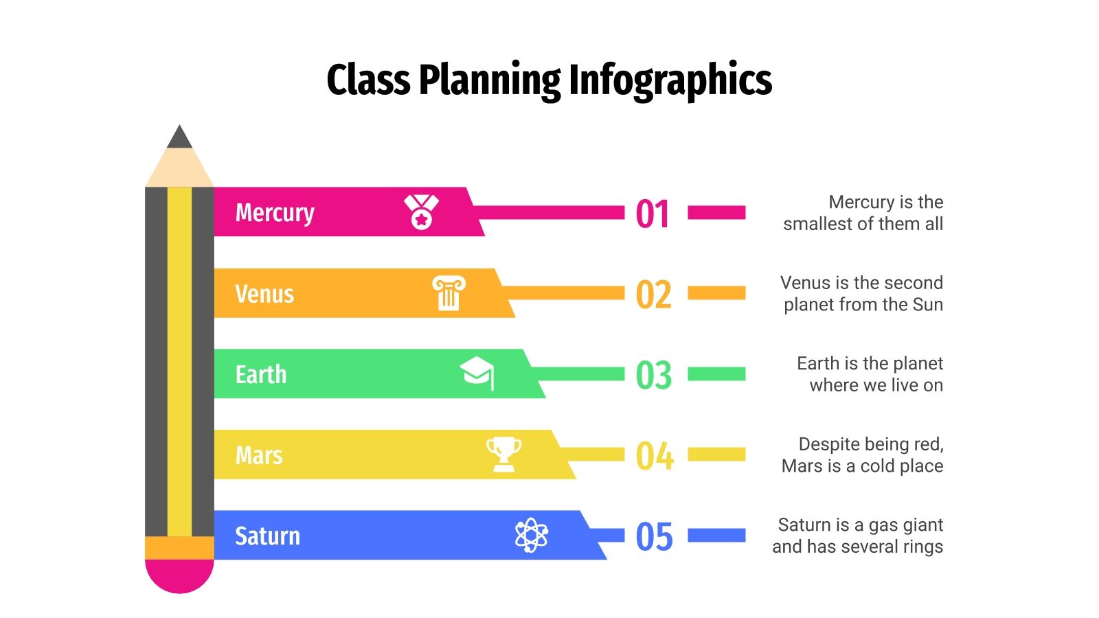 Free Class Planning Infographics for Google Slides and PowerPoint