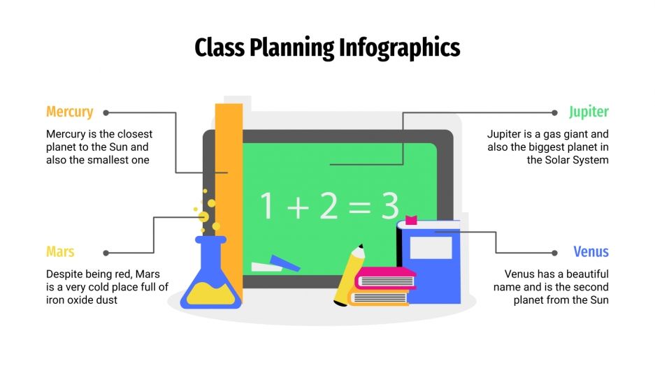Free Class Planning Infographics for Google Slides and PowerPoint