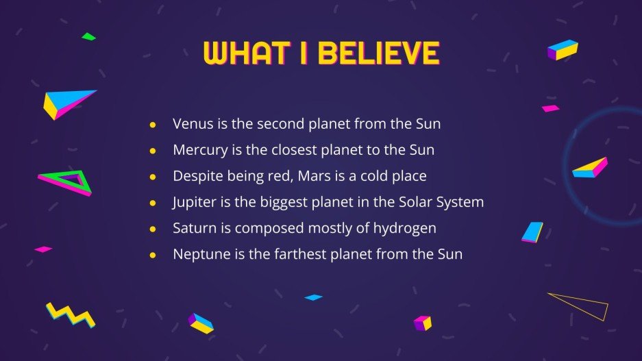 90s Style Porfolio | Google Slides & PowerPoint template