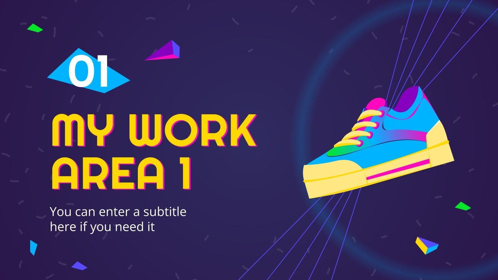 90s Style Porfolio | Google Slides & PowerPoint template