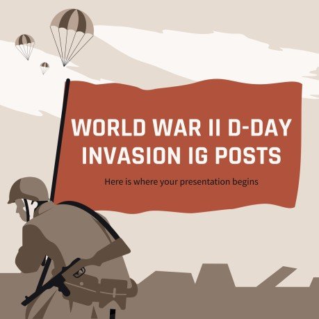 World War II D-Day Invasion | Google Slides & PowerPoint