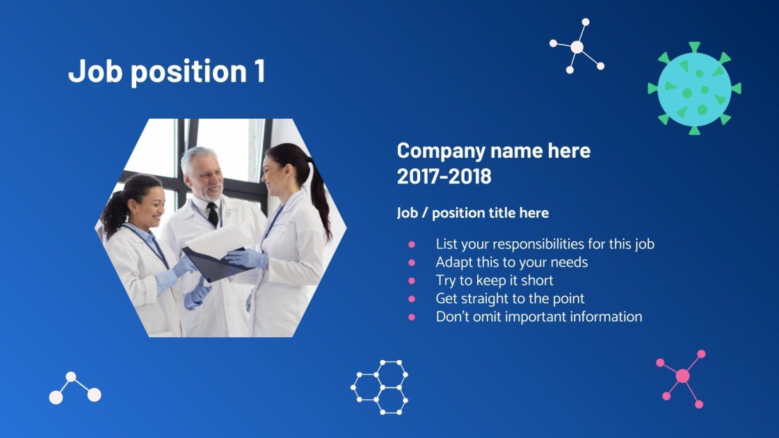 Scientist CV | Google Slides and PowerPoint