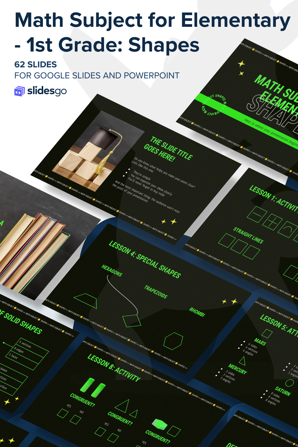 Math for 1st Grade: Shapes | Google Slides & PPT