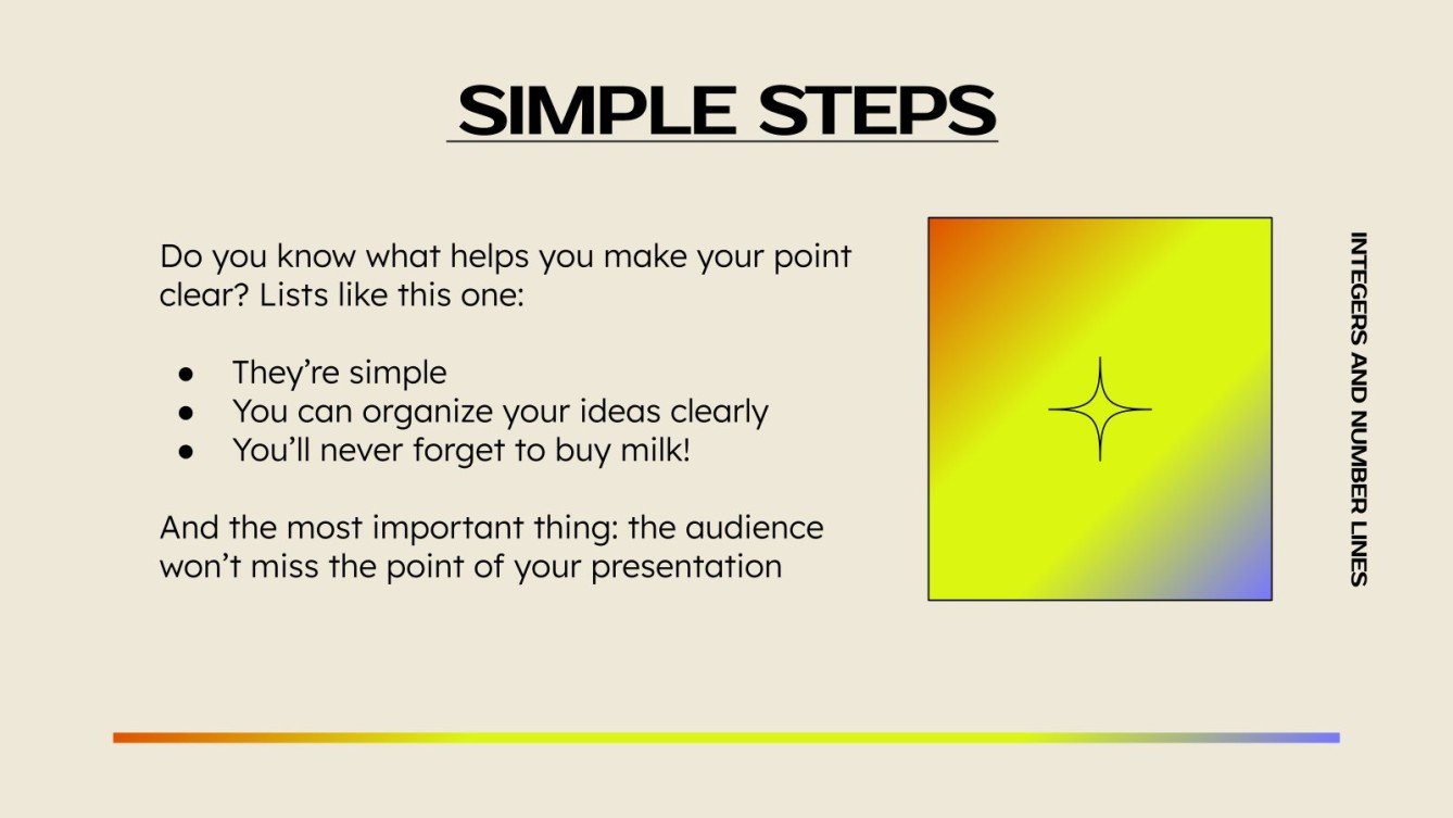Math Subject for 7th Grade: Integers & Number Lines