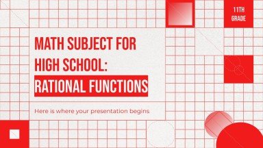 Math Subject for High School - 11th Grade: Rational Functions