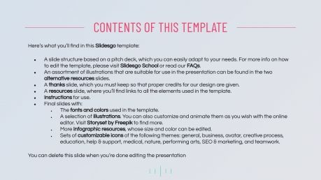 Jambox Pitch Deck Google Slides & PowerPoint template